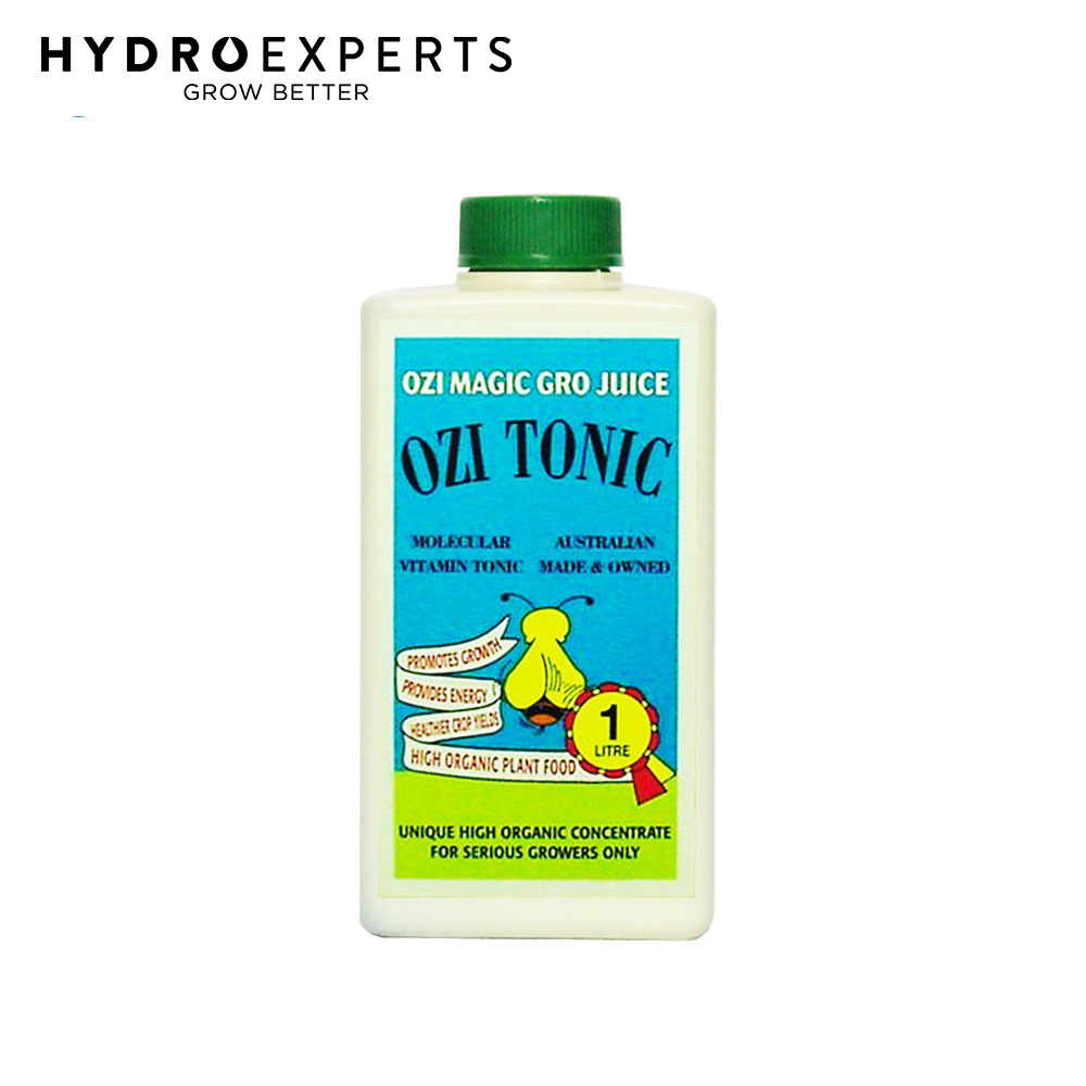 Ozi Magic Ozi Tonic improves flower size and plant vigor.