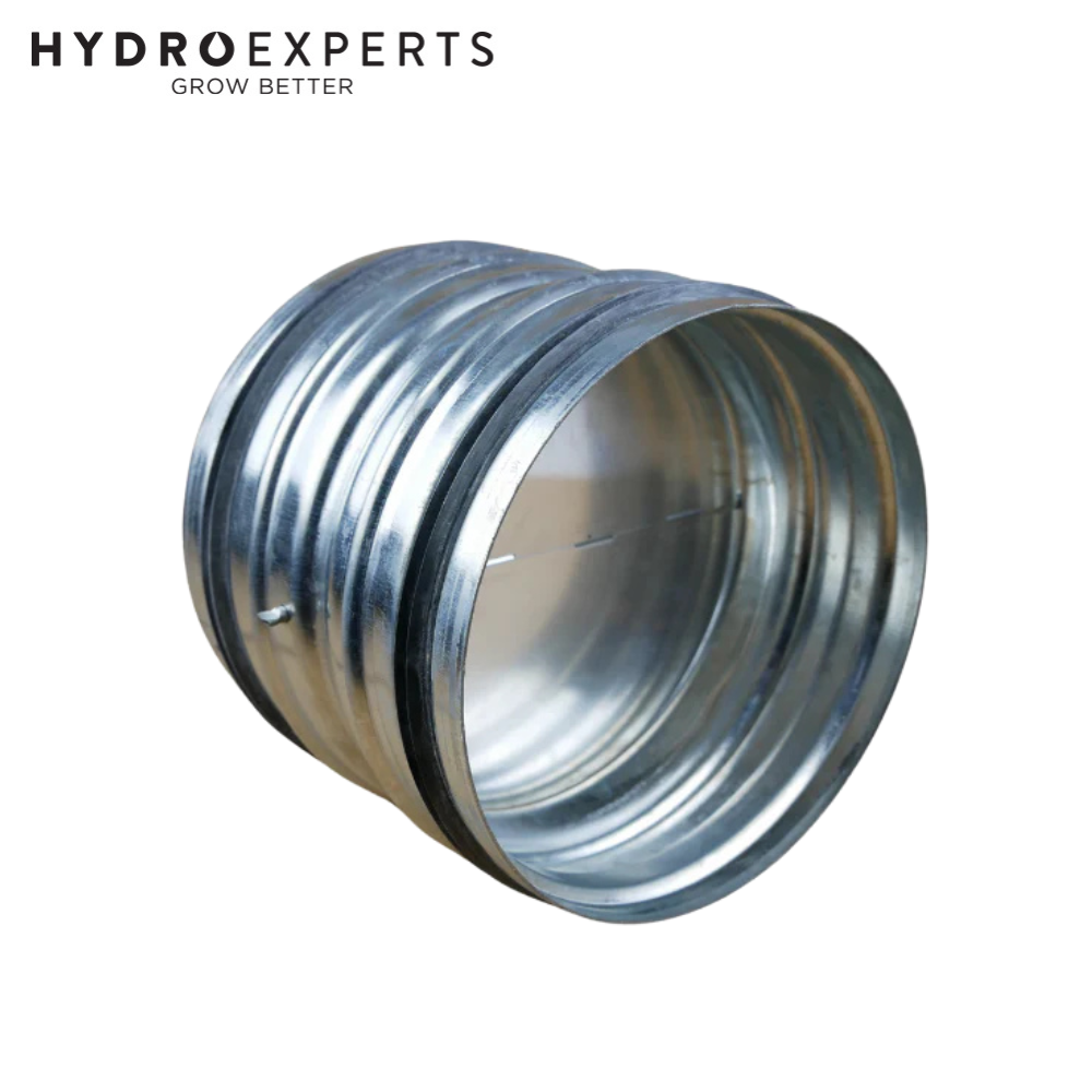 Backdraft Damper Duct 4-12 Inch | Hydro Experts