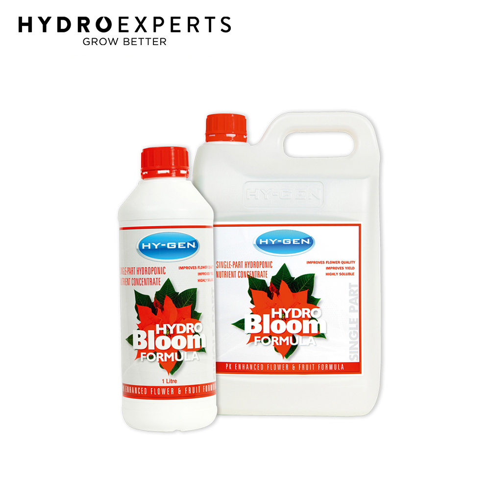 Hy-Gen Hydro Bloom 1-Part Nutrient 1L-5L | Hydro Experts